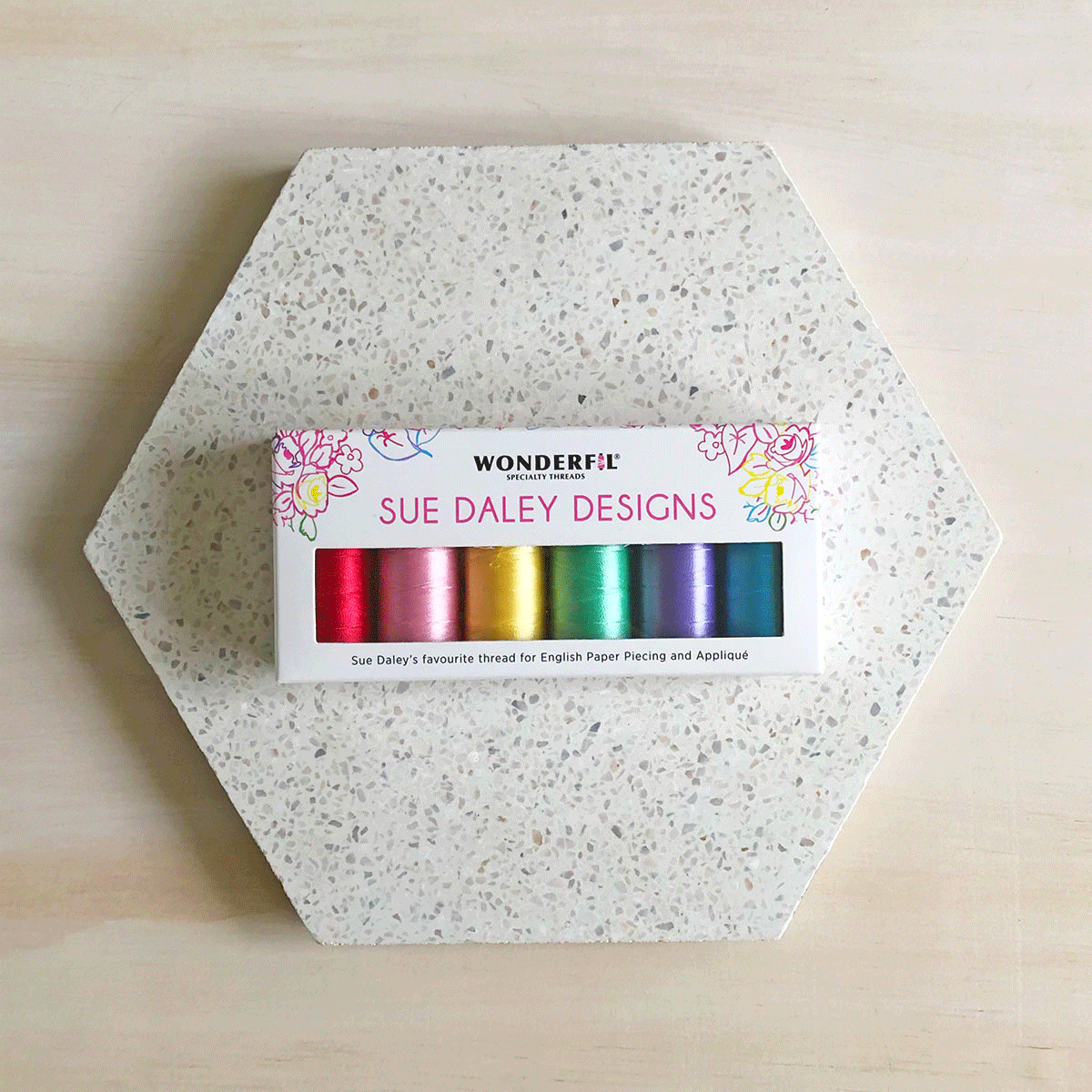 The Maker's Stash - English Paper Piecing - Wondefil—Sue-Daley-DecoBob ...